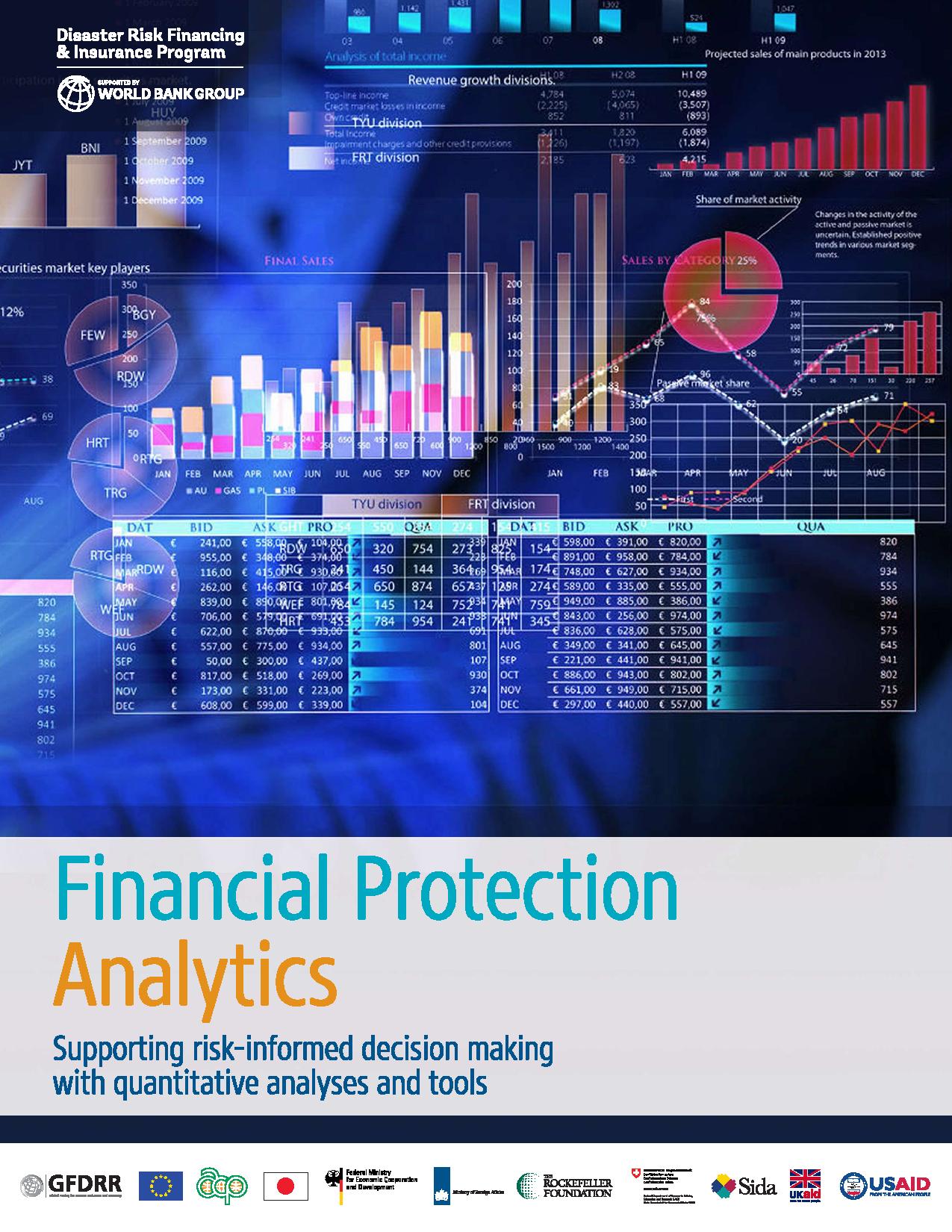Disaster Risk Finance and Insurance Program: Financial Protection Analytics | GFDRR